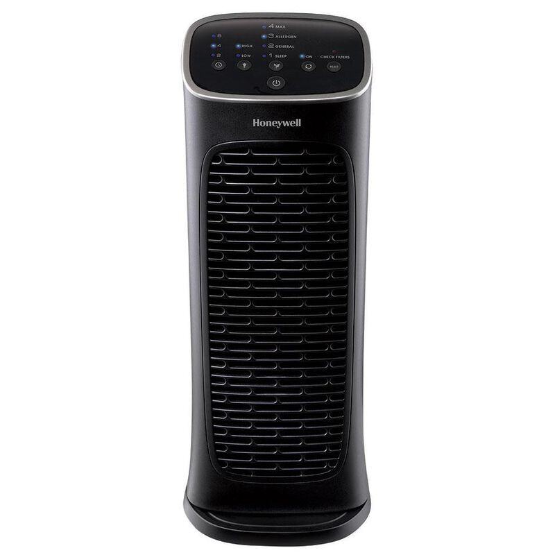 Honeywell AirGenius 4 Compact Tower with Permanent Washable Filter ...